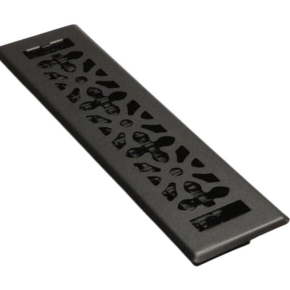 Decor Grates | Accents | Decor Grates 2 In X 2 In Gothic Design Black ...